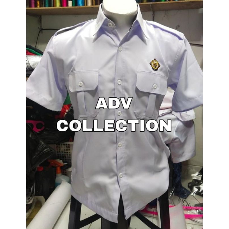 Jual Kemeja BPK RI Putih PDH Lengan Pendek Pria Bordir | Shopee Indonesia