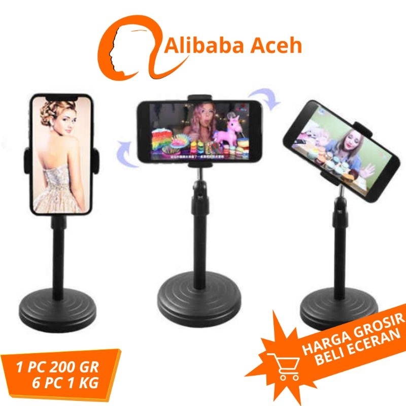 Jual Stand HP Adjustable Universal Holder HP Live Streming Stand Holder ...