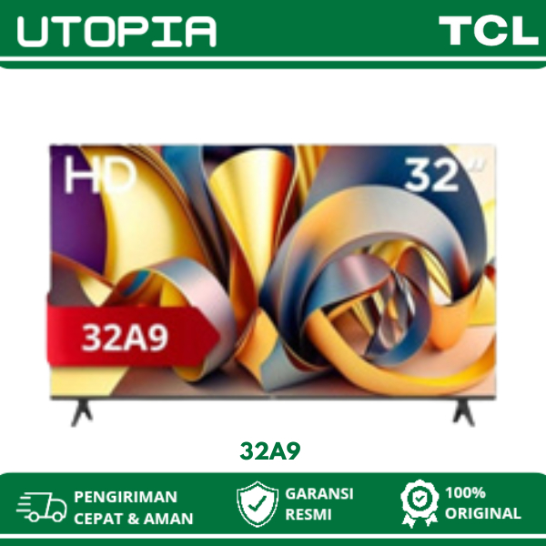 Jual TCL LED TV 32A9 , TCL 32A9 Inch Smart Google TV Android 11 Dolby ...