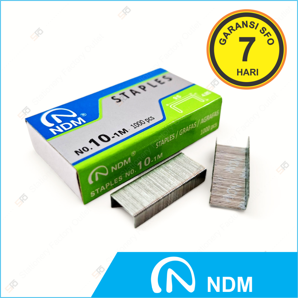 Jual Isi Staples NDM No.10 - SFO Semarang Official | Shopee Indonesia
