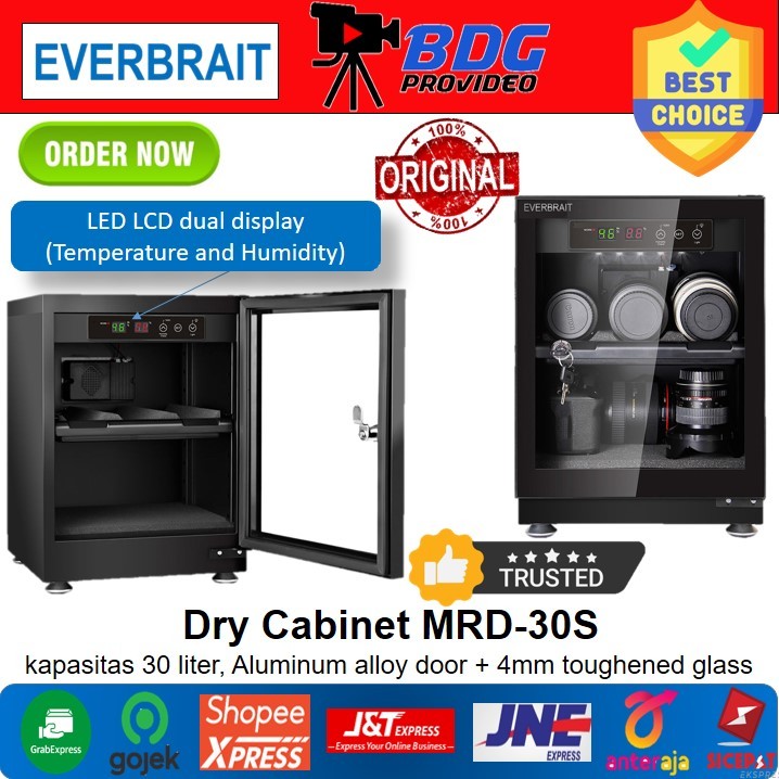 Jual EVERBRAIT MRD-30S Electric Dry Cabinet / Dry Cabinet Everbrait MRD ...
