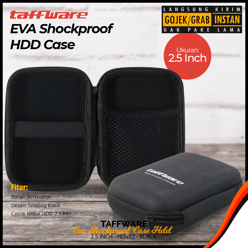 Jual Taffware EVA Shockproof Case HDD 2.5 Inch - Kotak Penyimpanan ...