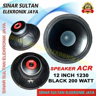 Jual SPEAKER ACR 12 inch 1230 BLACK ORIGINAL | Shopee Indonesia