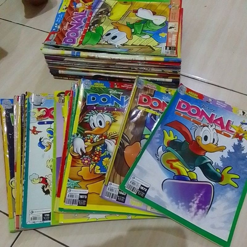 Jual buku majalah komik Donal dan Gober obral random bekas original | Shopee Indonesia