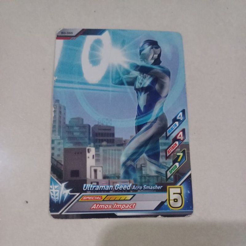 Jual Kartu Ultraman Fusion Fight ( Ultraman Geed Acro Smasher ) | Shopee Indonesia