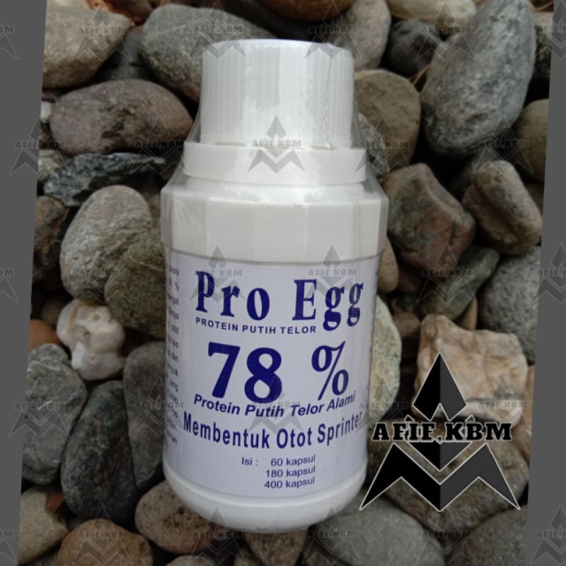 Jual Pro Egg Botol Segel isi 60 Kapsul Protein Putih Telur | Shopee ...