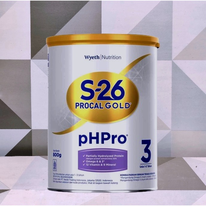 Jual S26 S-26 PROCAL GOLD pHPro 800 gr Tahap 3 Susu Pertumbuhan Anak ...