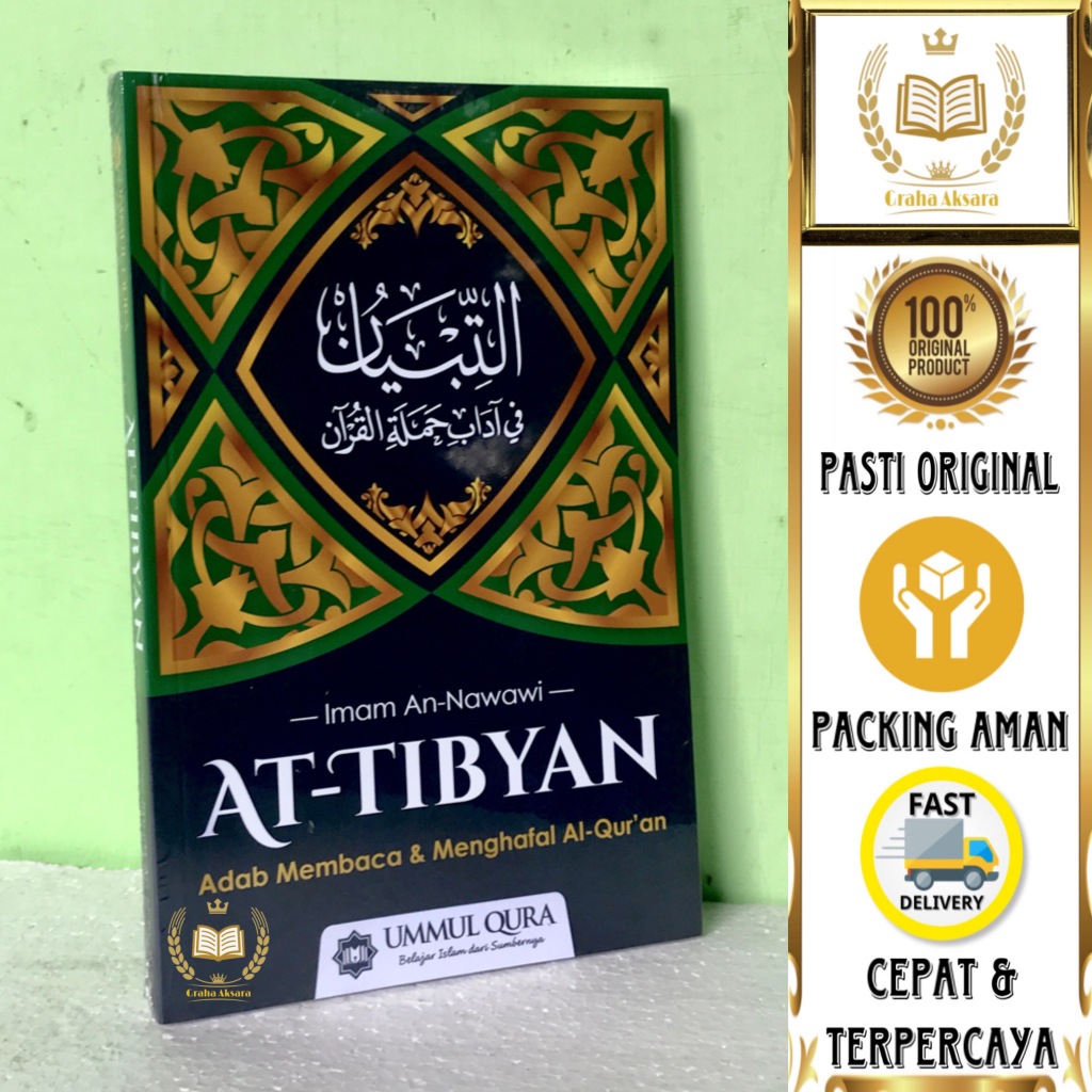 Jual Buku At-Tibyan - Adab Membaca & Menghafal Al-Quran - Imam An ...