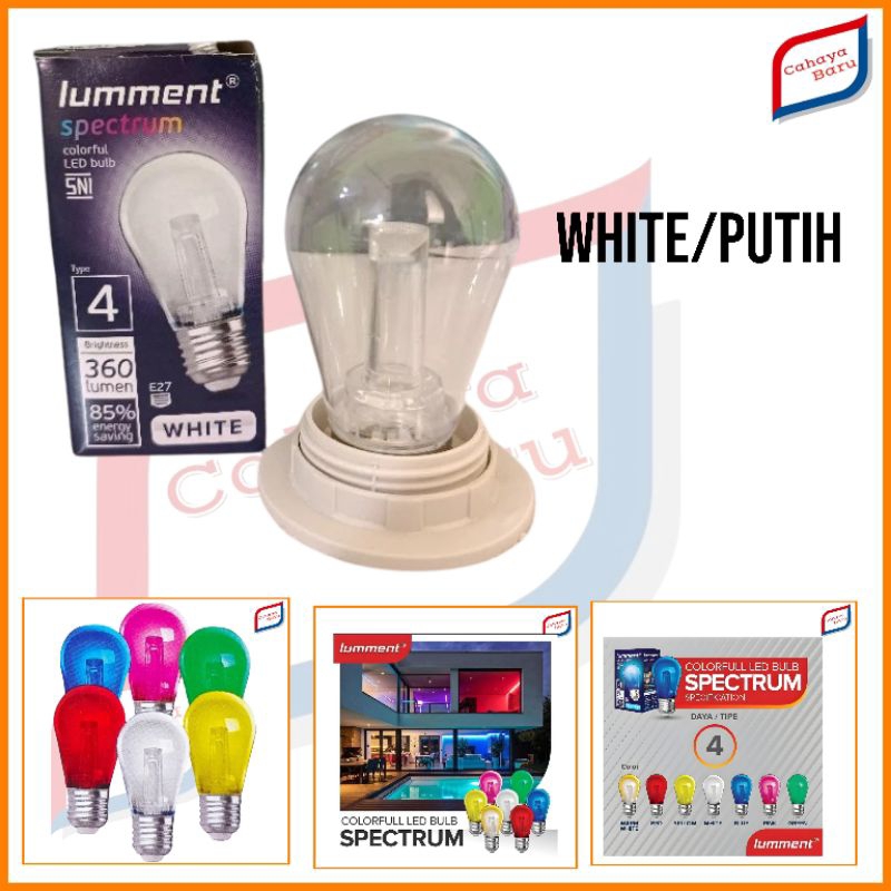 Jual lampu cafe led lampu lumment warna lampu lumment spectrum lampuled ...