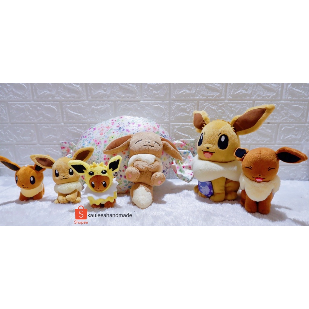 Jual boneka pokemon eve eevee ori original pokemon center nintendo ...