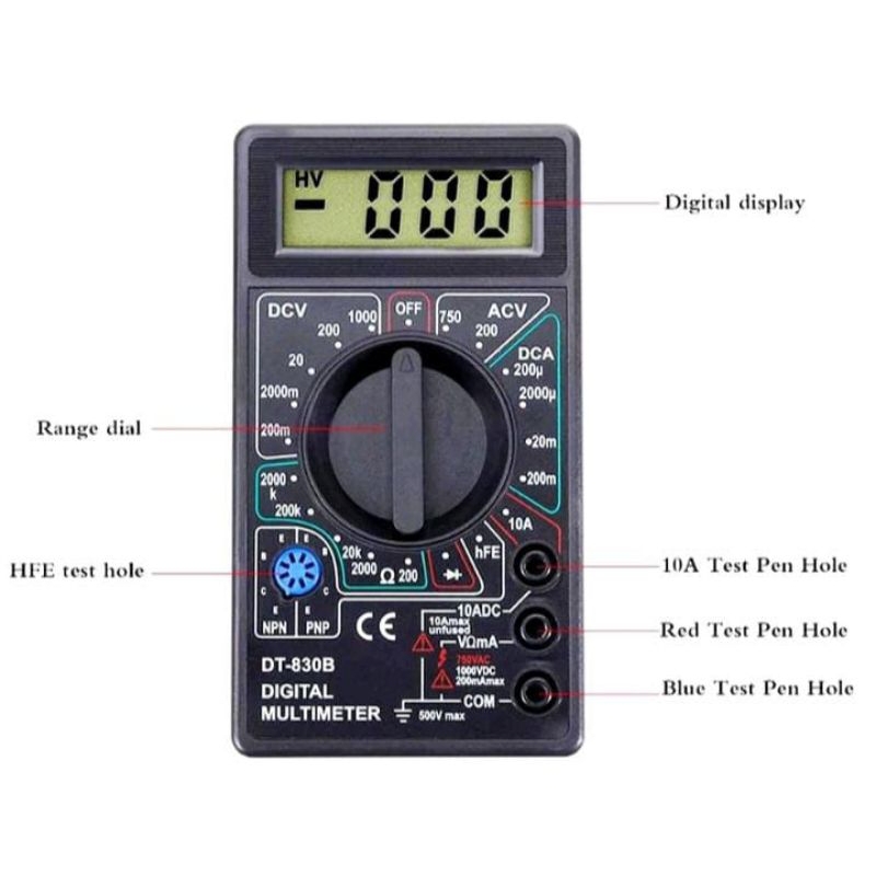 Jual multitester / avometer multitester digital | Shopee Indonesia