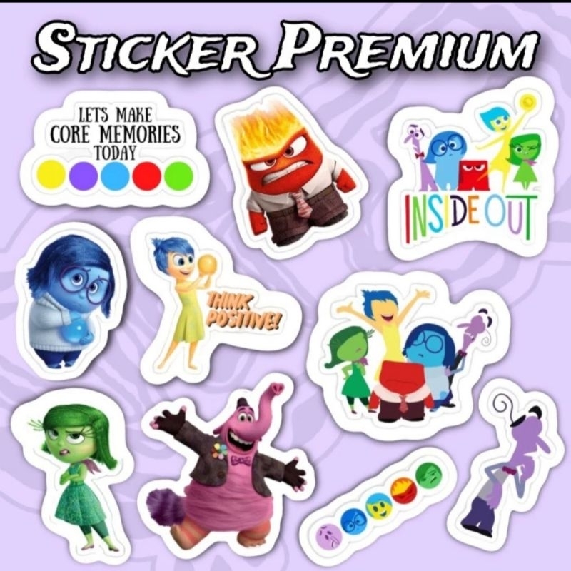 Jual Sticker inside out Pack 10pcs Premium Waterproof | Shopee Indonesia