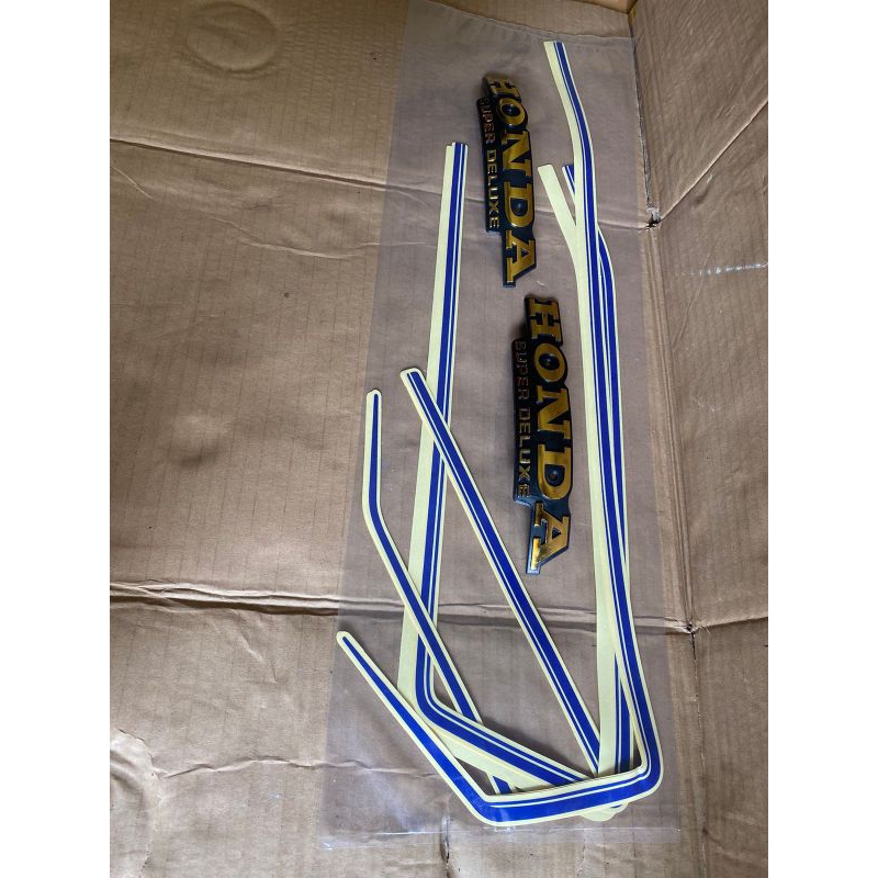 Jual STIKER LOGO GL 100 CACING BIRU SET EMBLEM TENGKI | Shopee Indonesia