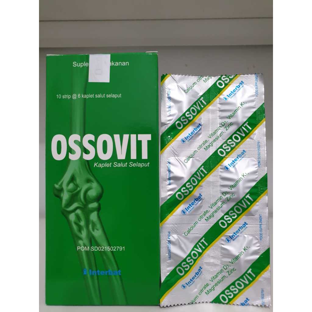 Jual Ossovit kaplet salut selaput memelihara kesehatan tulang bagi anak ...