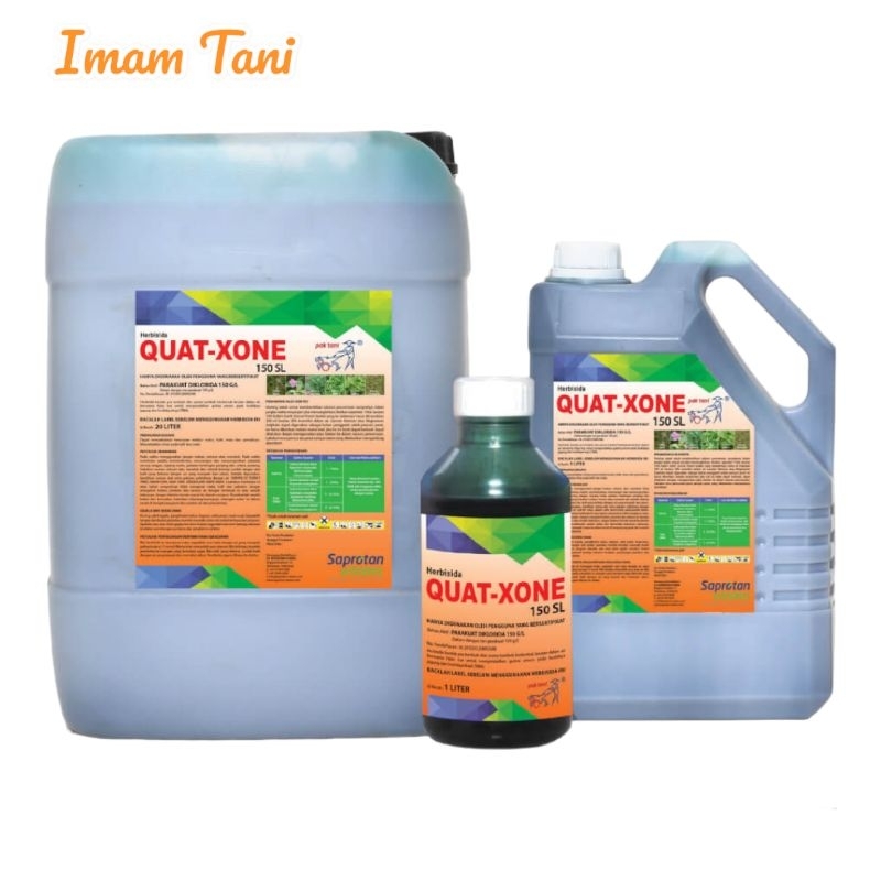 Jual QUAT-XONE 150 SL - Herbisida Kontak - Parakuat - Pak Tani ...