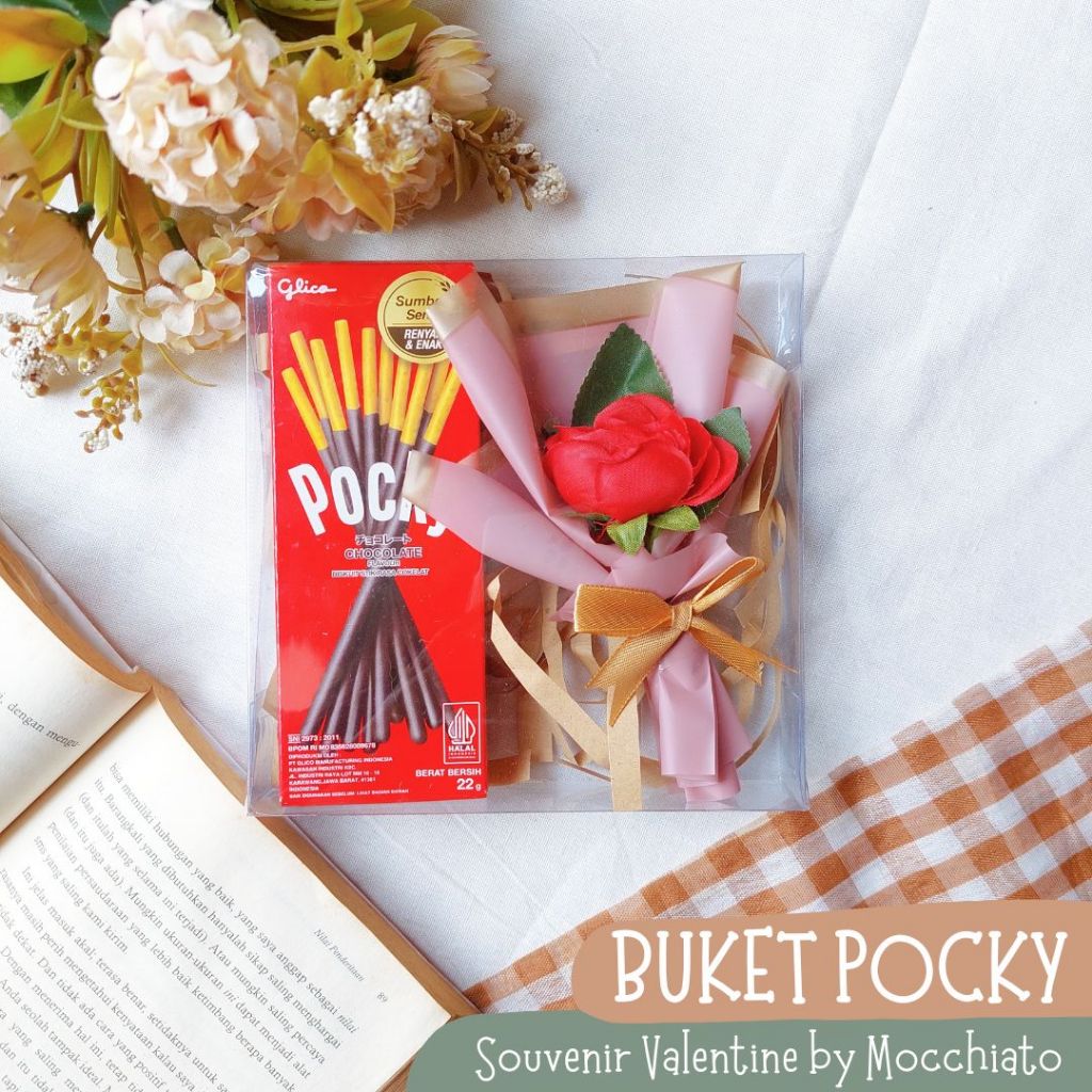 Jual Kado Valentine Pocky Buket Gift Box Hampers Bouquet Ulang Tahun ...