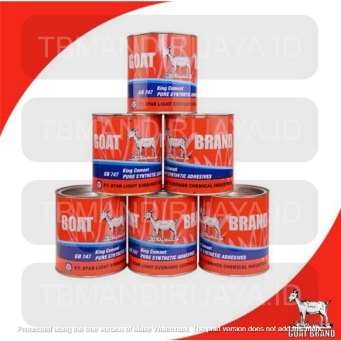Jual Lem kambing / Lem goat kaleng besar 600gr PERPCS | Shopee Indonesia