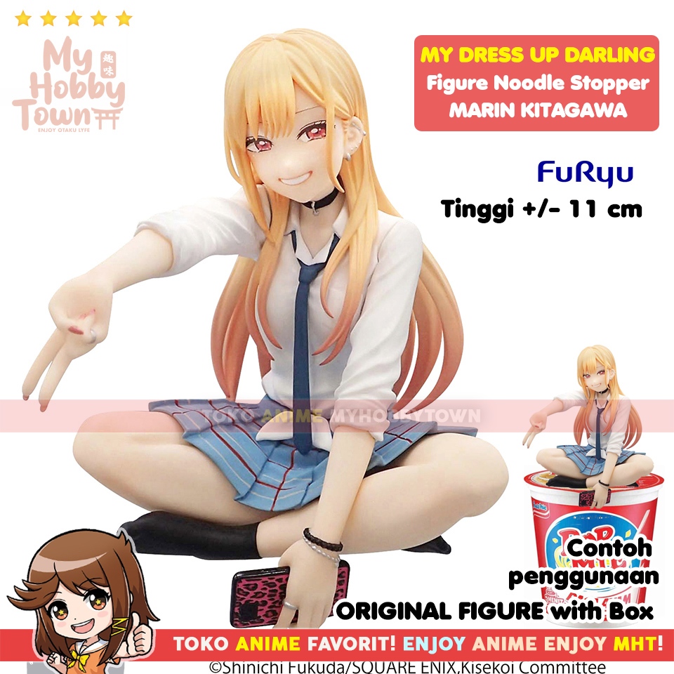 Jual Figure Original Marin Kitagawa Anime My Dress Up Darling Noodle