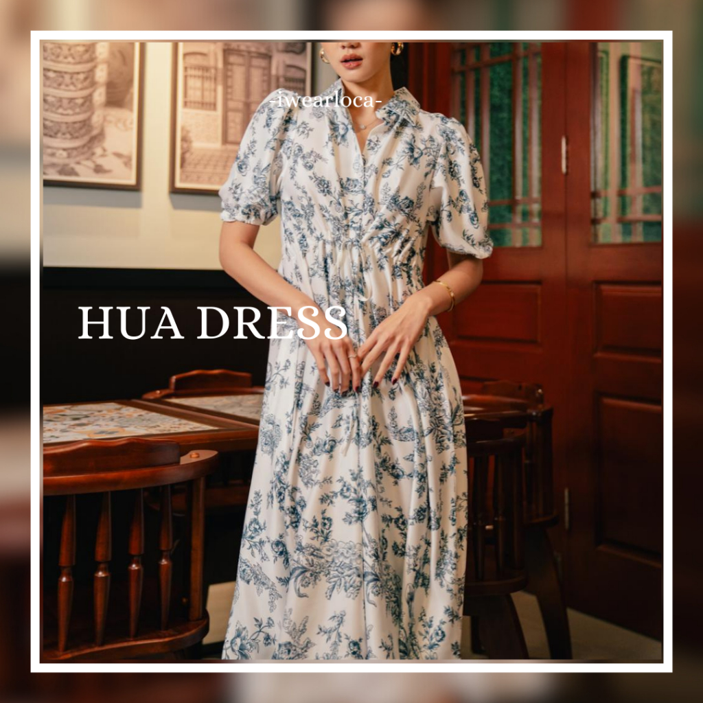 Jual COD - [LOCA] HUA DRESS / DRESS WANITA KEKINIAN | Shopee Indonesia