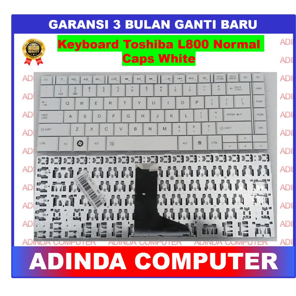 Jual Keyboard Toshiba L800 C800 C845 C845D L805 L830 L840 M800 M805 ...