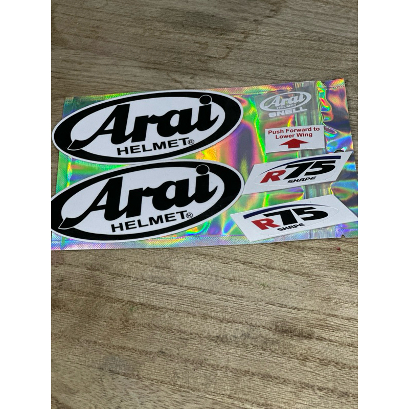 Jual Sticker Set Helm Universal TSR/SCOOT/AR*I | Shopee Indonesia