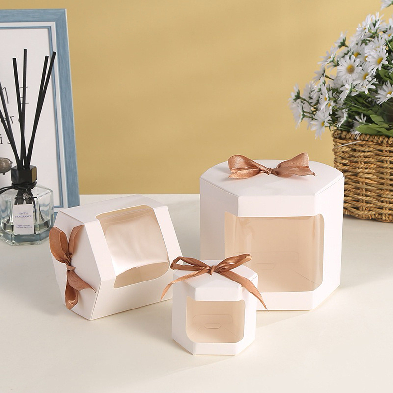 Jual paper bag Box Gable Mika Box Gable Handle Cake Box kertas kado ...