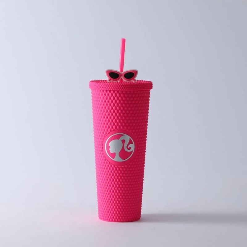 Jual Tumbler Barbie x miniso Series Botol Minum Durian Straw Cup 700Ml ...