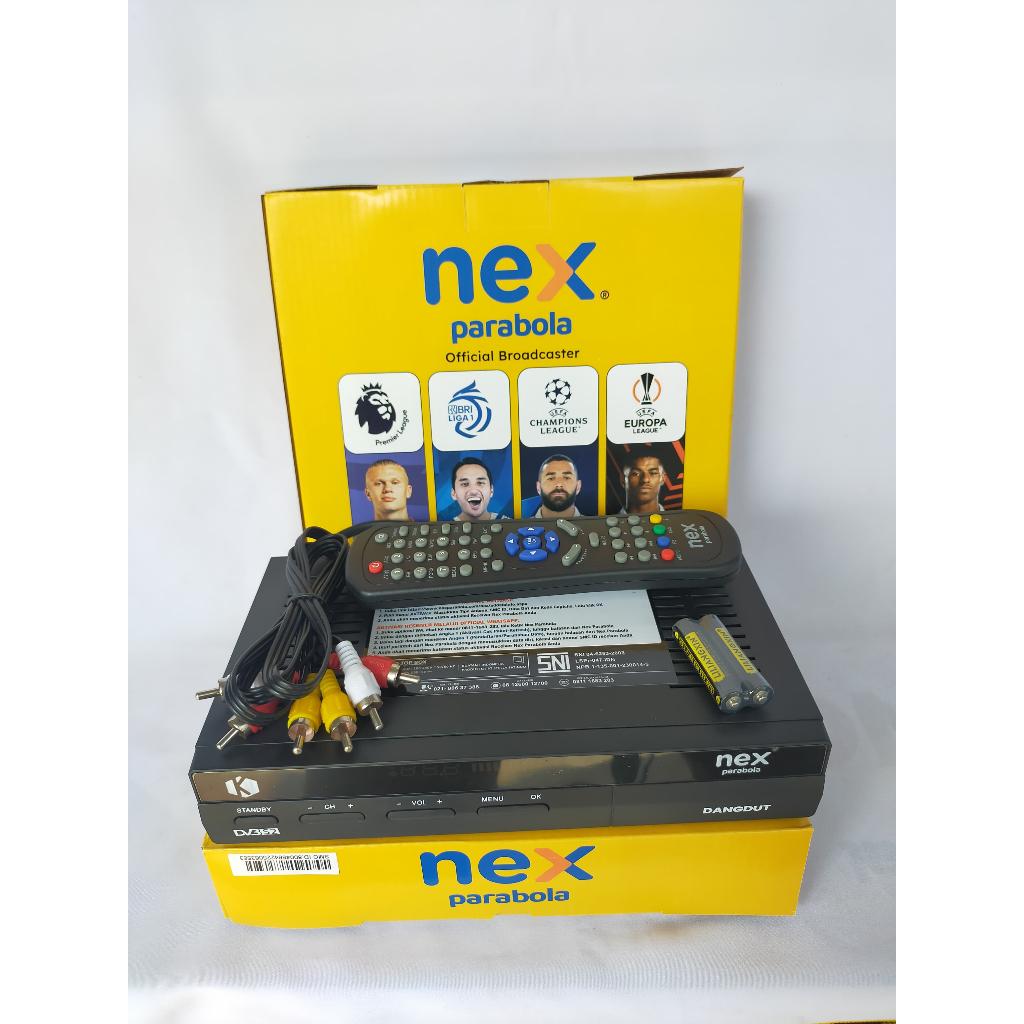 Jual Receiver Nex Parabola Kuning | Shopee Indonesia