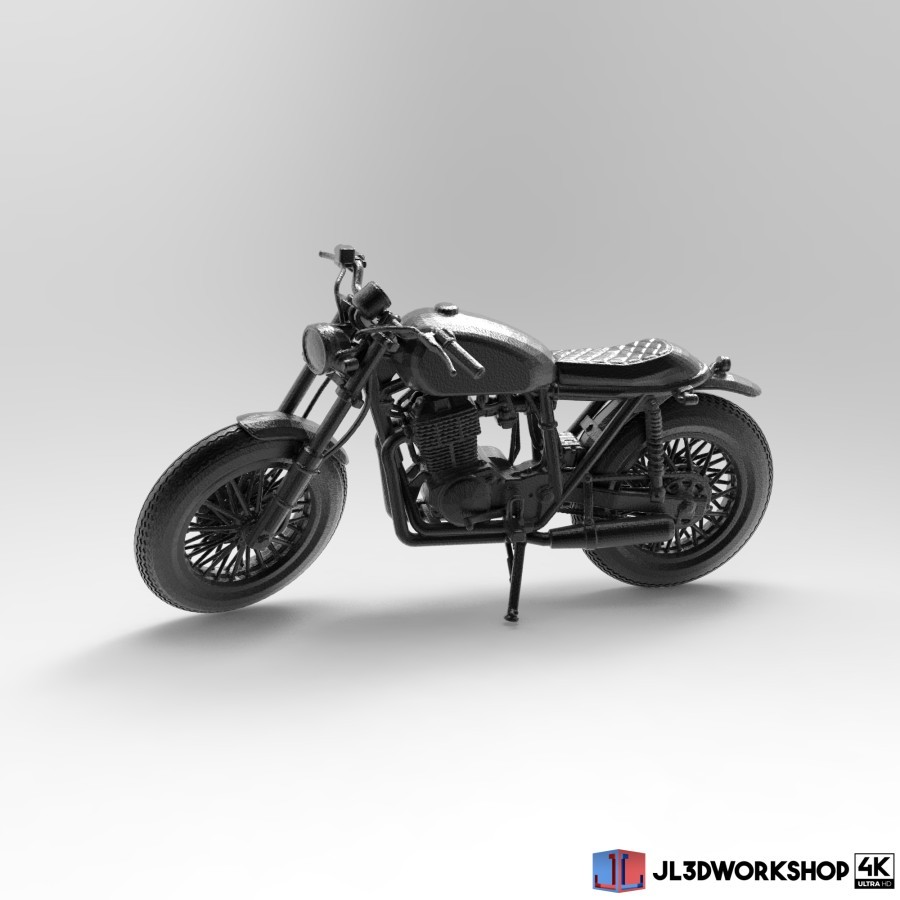 Jual JL3D Motor Skala 1/64 Honda CB GL Pro 100 400 Modif Klasik ...