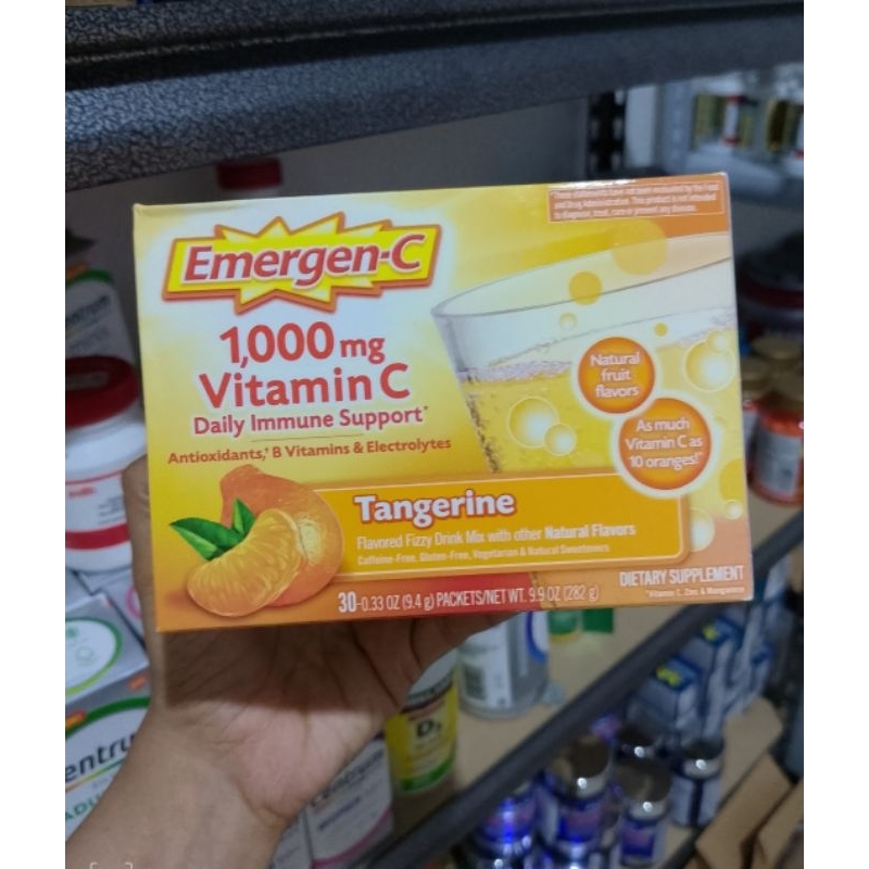 Jual emergen -c 1000mg vitamin c daily immune support vitamin c 1000mg ...