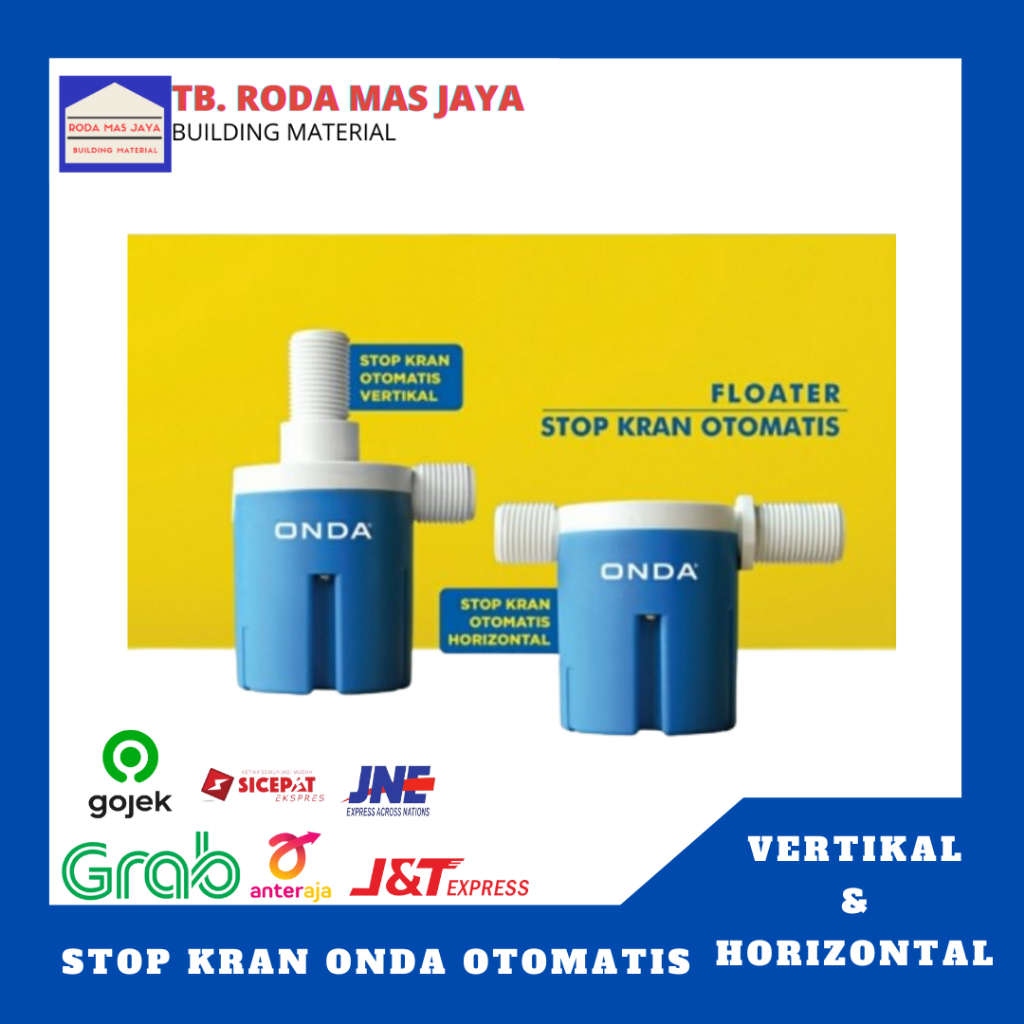 Jual Stop Kran Otomatis Onda Vertical/Pelampung Otomatis Onda Vertikal ...