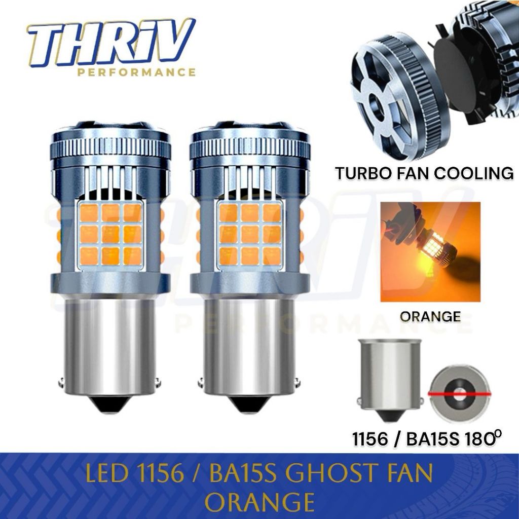 Jual THRIV Lampu Sein Sen LED BA15S BAU15S 1156 36 titik Ghost Turbo ...