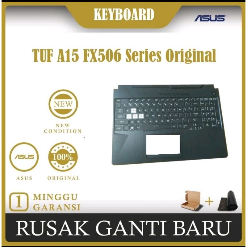 Jual Keyboard Asus TUF A15 FX506 FX506I FX506IV FX506IH FX506II ...
