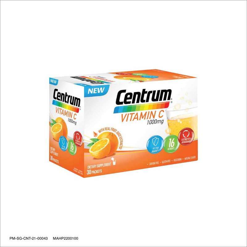 Jual Centrum Vitamin C 1000mg, 30 packets (SINGAPORE) | Shopee Indonesia