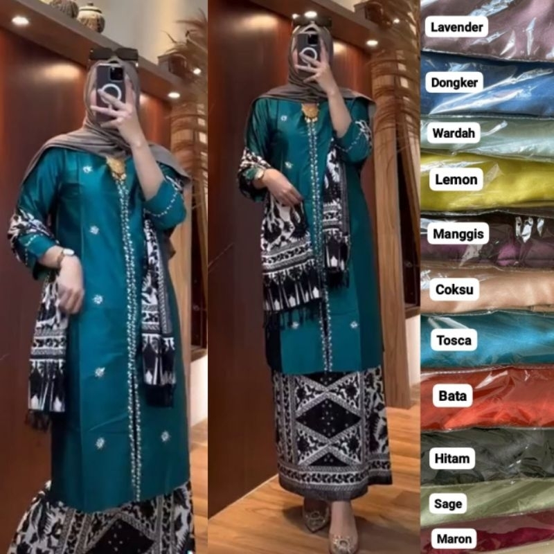 Jual BAJU KURUNG MELAYU SUTRA SILK BUSUI | Shopee Indonesia