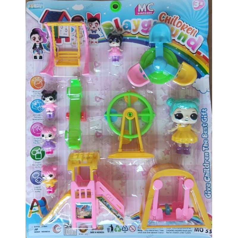 Jual MO33 SET PLAYGROUND, Mainan Taman Bermain. | Shopee Indonesia