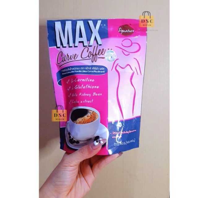 Jual MAX CURVE COFFEE KOPI BANGKOK THAILAND / KOPI GLUTATHIONE ...