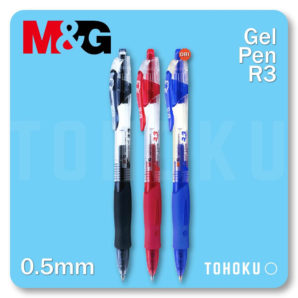Jual M&G - Pulpen Cetekan 0.5mm Gel Pen MNG | Shopee Indonesia