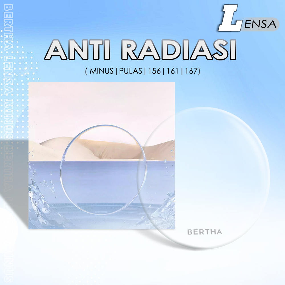 Jual Bertha Lensa CRMC / Antiradiasi Lensa Clear Biasa Sehari Hari ...