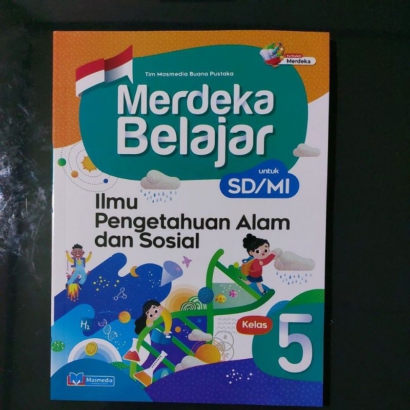 Jual Merdeka Belajar SD/MI Kelas 5.Ipas.Bhs Indonesia.Matematika ...