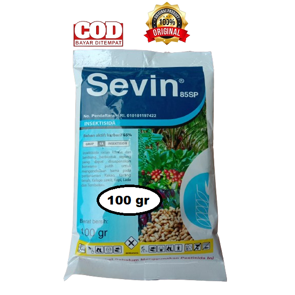 Jual insektisida SEVIN 85 sp kemasan 100gr | Shopee Indonesia