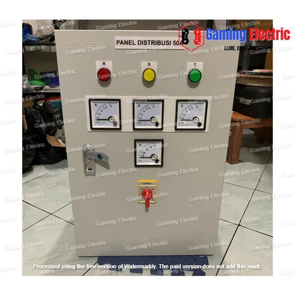 Jual Panel Distribusi Pembagi 3 Phase 50A Custom Tanpa MCB | Shopee ...