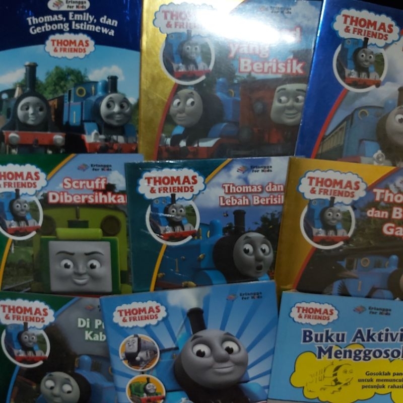 Jual Buku Original Cerita Anak dan Buku Aktivitas Seri Thomas & Friend Kereta Api Yang Baik Hati ...