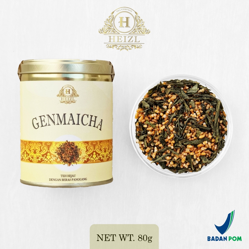 Jual HEIZL Genmaicha Japanese Green Tea + Brown Rice ( Teh Hijau Beras Jepang ) Corn Tea ...