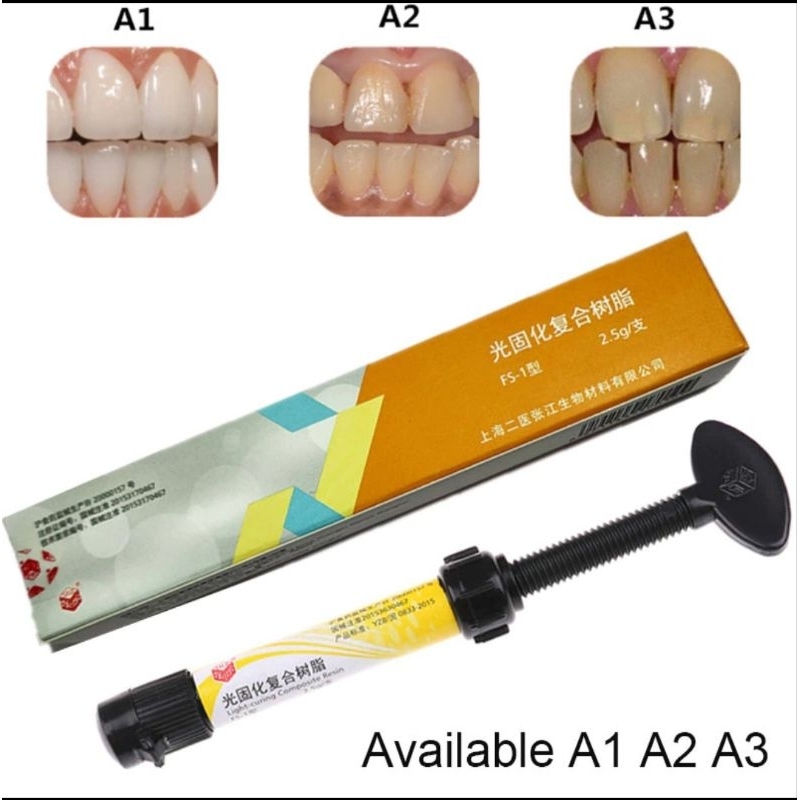 Jual READY Komposit Resin Dental Composite Light Cure Bahan Penambal ...