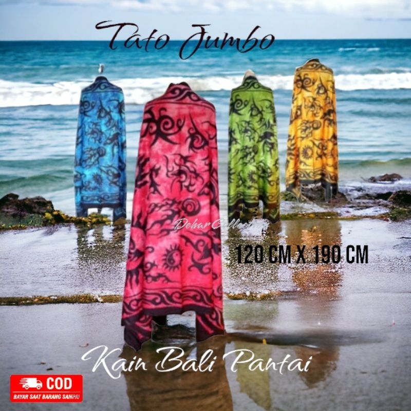 Jual Kain Bali Jumbo Motif Tato - Kain Bali - Kain murah - Selimut ...