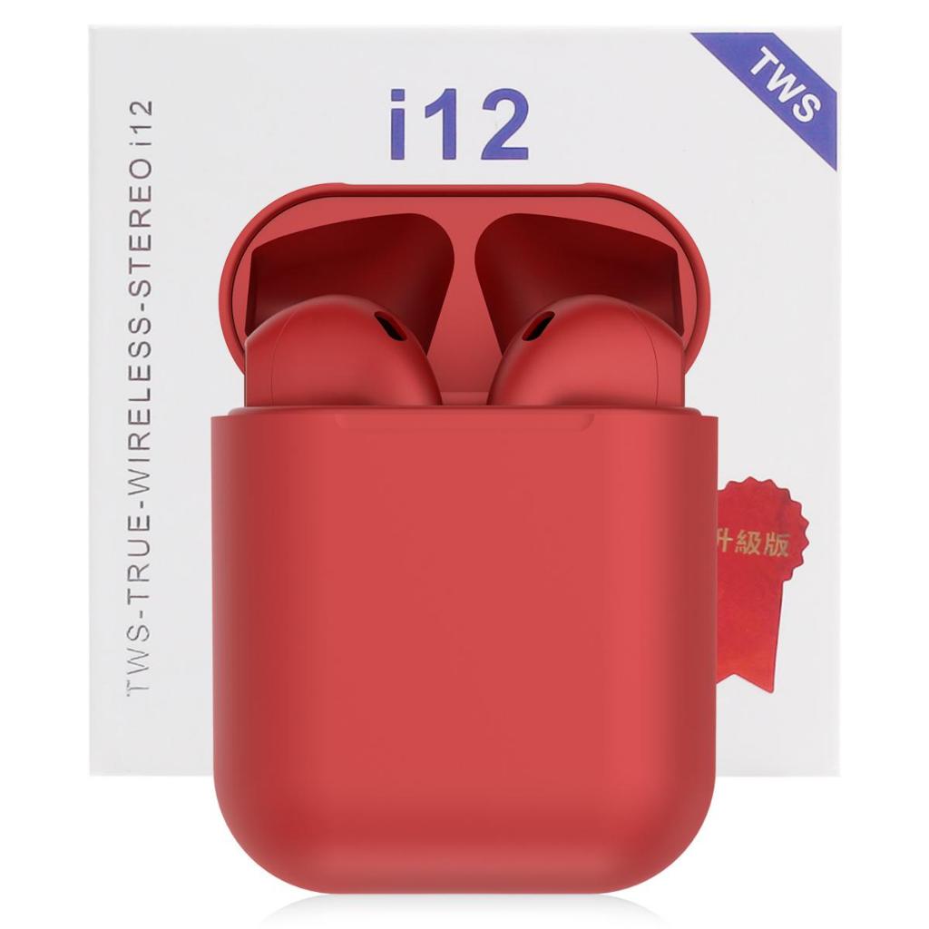Jual HEADSET BLUETOOTH INPODS i12 MACARON EARPHONE WIRELES TWS i12 ...