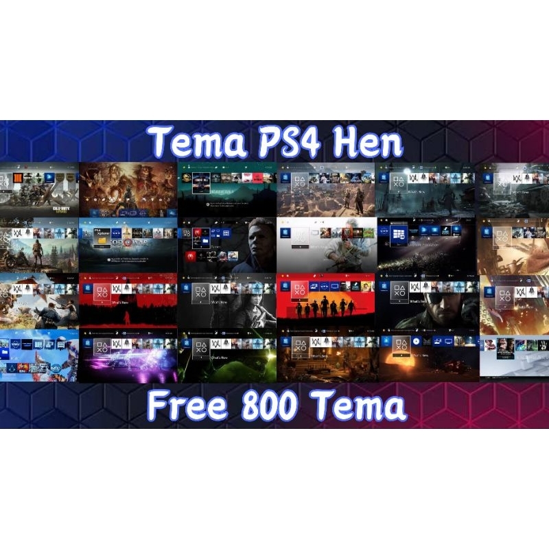 Jual 800 TEMA GAME (PS4 HEN) | Shopee Indonesia