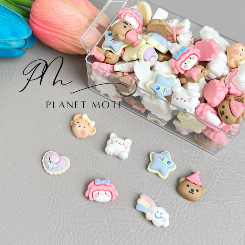 Jual Resin Clay Mini Karakter Lucu (10Pcs) | Shopee Indonesia