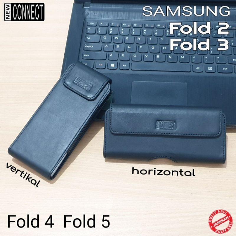 Jual Sarung z fold 6 fold 5 fold 4 fold 3 flod 2 fold 1 kulit asli vertikal horizontal hitam ...